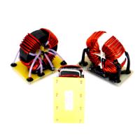 China IKP Electronics Designed 4-phase Toroidal Nanocrystalline Core Common Mode Power Line Choke Coils for sale