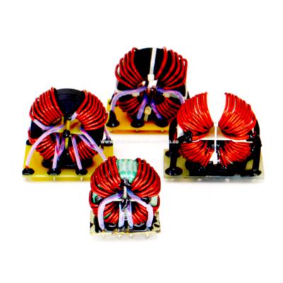 China Customized Four Phase Common Mode Power Line Choke Coils, V/H Types, IKP Factory Direct Price for sale