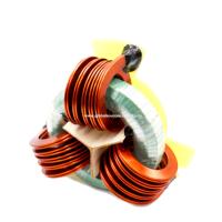 China Toroidal Ferrite Core Storage Output 3-Phase Power Choke with Flat Wire Vertical Winding for sale