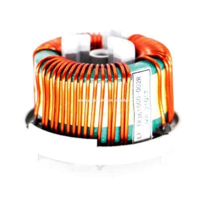 China Horizontal Type Double Toroidal Mn-zn Cores Common Mode Power Line Choke with Special Base for sale