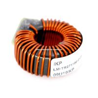 China IKP Designed 47uH Fixed Vertical Sendust Core Differential Mode Power Choke Coils for sale
