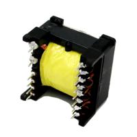 China Horizontal Etd39 Type High Frequency Transformer with 7+5 Pins for sale