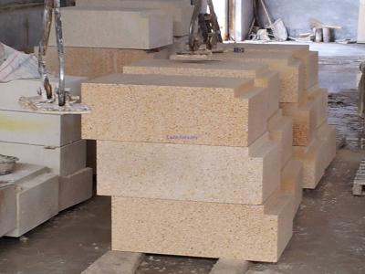 China Glass Furnace Large Castable Refractory Materials Customized Fire Clay Brick High Alumina Brick for Furnace for sale