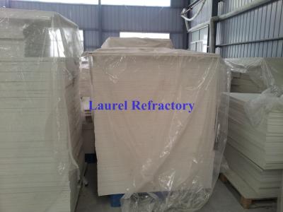China Refractory Insulation Material Fireproof Heat Resistant Ceramic Fiber Board For Industrial Furnace for sale
