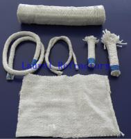 China Ceramic Fibers Cloth / Tape / Twisted Rope for sale