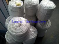 China Eco Friendly High Temperature Thermal Insulation Ceramic Fiber Refractory Cloth Rope Tape Textile ISO9001 for sale