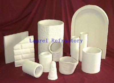 China Lightweight Ceramic Fiber Formed Shapes for sale