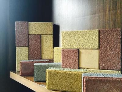 China Multi Color Permeable Paving Materials Eco - Friendly Wear Resistant Surface for sale