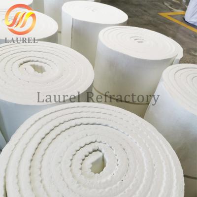 China Refractroy Insulating Heat Resistant Thermal Stability 1260C Ceramic Fiber Blanket For Heat Insulation for sale