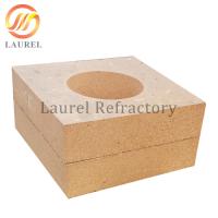 China Excellent quality Fireproof Refractory Fire Clay Brick With Low Thermal Conductivity For Suspended Roofs for sale