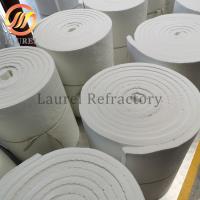 China Aluminium Oxide thermal shock resistance 1260C Ceramic Fiber Refractory 13mm 25mm 50mm Thickness for Furnace kiln for sale