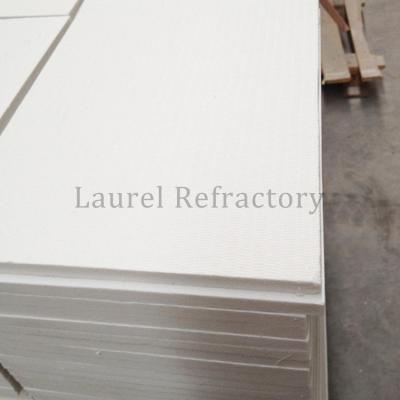 China 1260C Refractory Insulating Fireproof Aluminium Silicate Wool Ceramic Fiber Board For Boiler Insulation for sale
