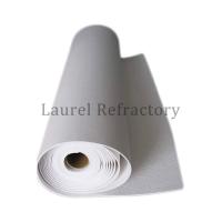 China 1mm-6mm Heat Resistant Insulation Ceramic Fiber Wool Paper Roll Fireproof Thermal Resistant for Kiln for sale