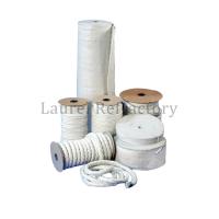 China Square and Round Stainless Steel Reinforced High Temperature Sealing Ceramic Fiber Rope for Various Kilns for sale