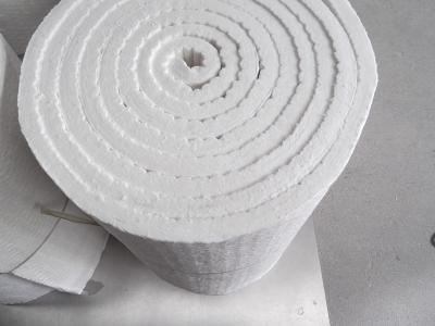 China High Pure AL2O3 SIO2 Fire Rated Refractory Insulating Wool Cotton Ceramic Fiber Blanket 6-50 Mm Thickness for sale