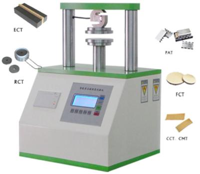 China Paper Board Crush Test Machine SH-19 Diameter 110mm Crush Plate 12.7mm/Min for sale