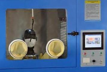 China Respirator Bacterial Filter Test Equipment ASTM F2100 High Accuracy for sale