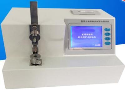 China Medical Injection Needle 100mm / min Puncture Force Tester for sale