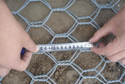 China Hot sell 80mmx100mm, 2mX1mX1m  Galvanized gabion box/gabion mattress to phiiippines market for sale