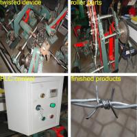 China high speed full automatic double Twisted Barbed Wire making Machine for sale