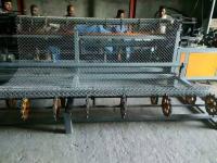 China Full Automatic Diamond Wire Mesh Machine/chain link fence machine (factory price) for sale