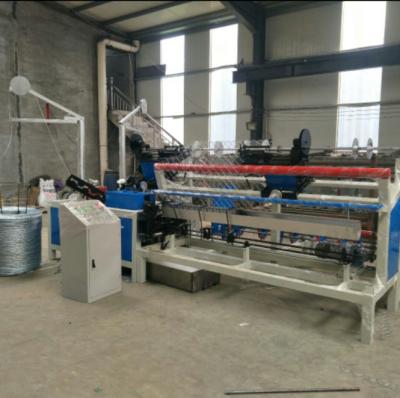 China 3m width Fully-Automatic double wire feeding Chain Link Fence  Machine for sale