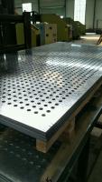 China 3mm thickness Food Grade Stainless Steel Perforated Metal Sheet for sale