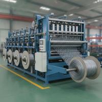 China 1-4m Width PLC Control Grassland Fence Machine Hinge Joint Fence Machine with 50mm Mesh for Cattle Deer Horse for sale