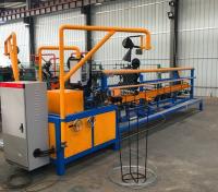 China Galvanized Double Wire Chain Link Fencing Mesh Machine Factory Price for sale