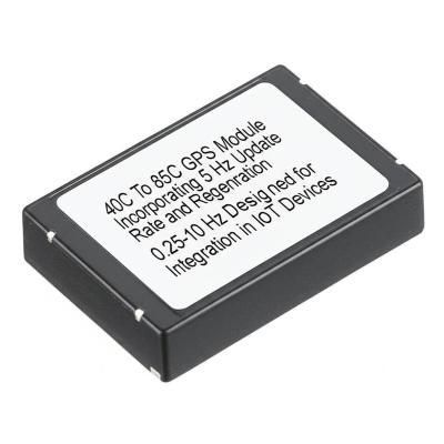 China 40C To 85C GPS Module Incorporating 5 Hz Update Rate and Regeneration 0.25-10 Hz Designed for Integration in IoT Devices for sale