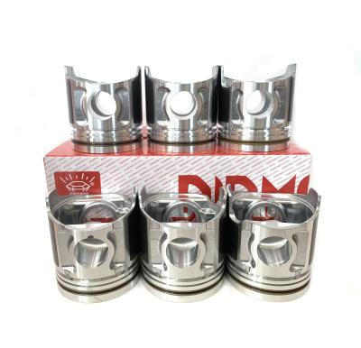China MITSUBISHI 6D34 6D34T Engine Piston ME220470 ME220454 ME088990 For Excavator SK230-6 SK230-6E SK200-6 for sale