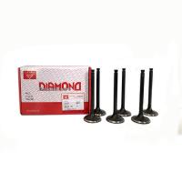 China 0-97000706-0 1-12551139-0 Exhaust Valve Intake Valve Engine Parts For 6BG1-4 EX200-6 for sale