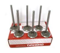 China D6E D6D Engine Valve Intake Exhaust 20798699 20798533 For Engine BFM2012 Excavator EC210 EC210B EC240B EC220 for sale