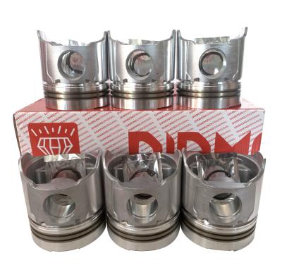 China New Cat 3306 Engine Parts 1654262 Piston With Snap Ring 6PCS Silver For 3306 3304 330B for sale