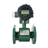 China Automatic Flowmeter Integrated Pipeline Flowmeter Electromagnetic Sewage Flowmeter for sale