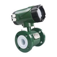China Automatic Flowmeter Integrated Pipeline Flowmeter Electromagnetic Sewage Flowmeter for sale