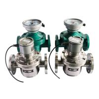 China Lc-80 Oval Speed Flow Meter High Viscosity Oval Flow Meter LC-FMT for sale