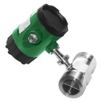 China LWGY Dn65 Natural Gas Hall Turbine Flow Meter Pulse Output Sensor LWGY-C for sale