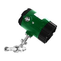China FIMEET LWGY Digital 24v LWGY-C Flange Seawater Turbine Flow Meter Battery Operated for sale