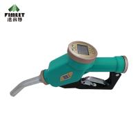 China Gasoline Fuel Filling Gun With Flow Meter Digital Fuel Metering Device Nozzle for sale