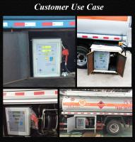China Dose No Pump Gasoline Fuel Dispenser BJJ-20-AH2 Low Pressure for sale