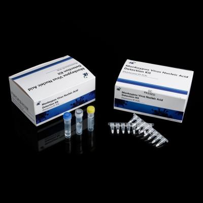 China Monkeypox PCR Fluorescence Probe Test Kit 48 Tests 96 Tests CE Certified for sale