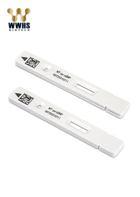 China NT-proBNP Rapid Test Kit Fluorescence Immunoassay 25 Tests per Kit Cardiac Testing for sale