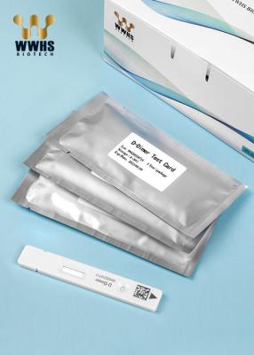 China D-Dimer Rapid Quantitative Test Blood Rapid Diagnostic Test Kit With NIR-1000 Dry for sale