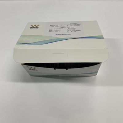 China Estradiol E2 Rapid Quantitative Test Fluorescence Immunoassay 25 Tests for sale