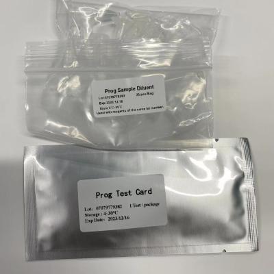 China Progesterone Prog Rapid Quantitative Test Fluorescence Immunoassay 1.40-60.00 ng/mL for sale