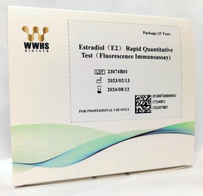 China Estradiol （E2）Rapid Quantitative Test WWHS FIA POCT  Fluorescence Immunoassay for sale