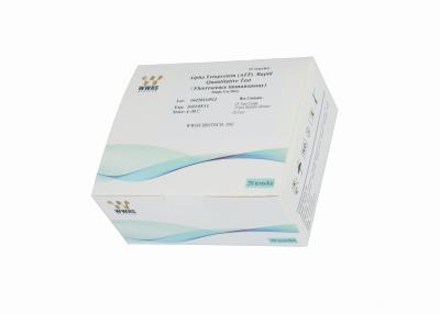China AFP Rapid Quantitative Test Kit CE Approved Fluorescence Immunoassay 25 Tests 2.5-200ng/mL for sale