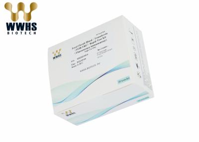 China FOB TRF Fecal Occult Blood Rapid Quantitative Test Kit 25 Tests IVD Diagnostic Device for sale