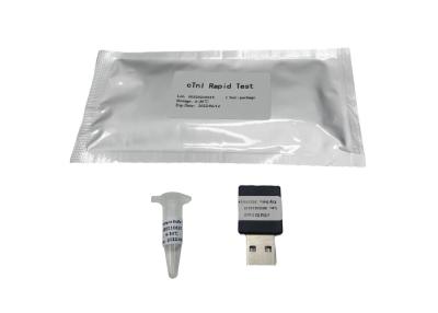 China cTnI Cardiac Troponin I Rapid Quantitative Test Kit 25 Tests 0.1-40 ng/mL FIA POCT for sale